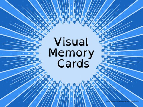 Book Creator | Visual Memory Cards