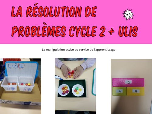 Book Creator | Résolution de problèmes Cycle 2 & ULIS