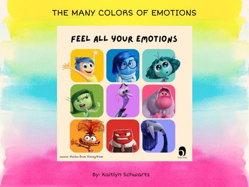 Book Creator | The Many Colors of Emotions