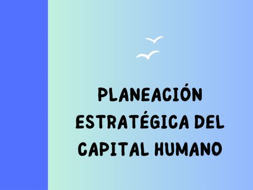Book Creator | Planeación Estratégica del Capital Humano