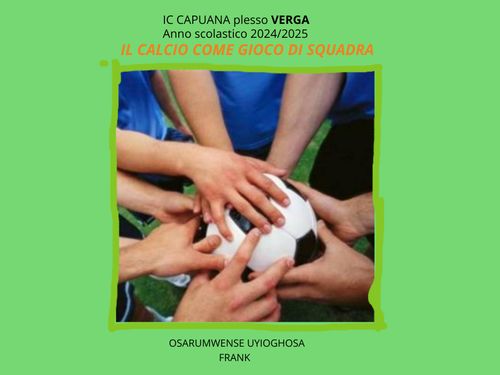 Book Creator | Il calcio come gioco di squadra