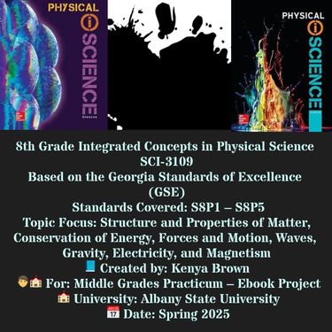 Book Creator | Physical Science 8th grade