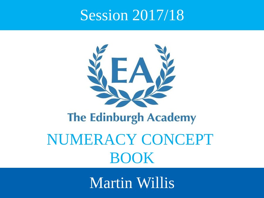 Book Creator - Numeracy Concept Book