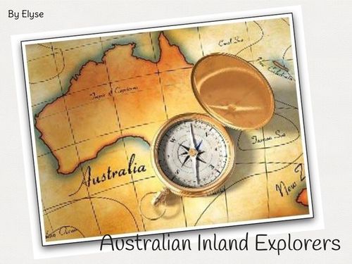 Book Creator | Australian Explorers