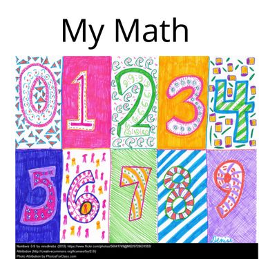 Book Creator | My Math Journal
