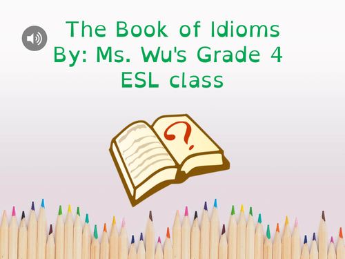 Book Creator | The Book of Idioms