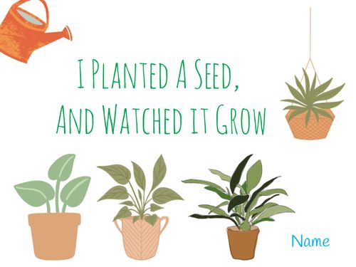 Book Creator | (Student)'s Plant