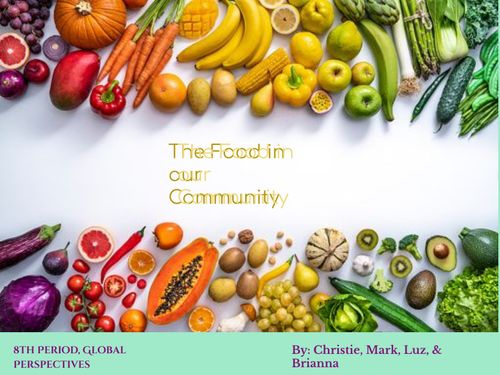 Book Creator | The Food in Our Community