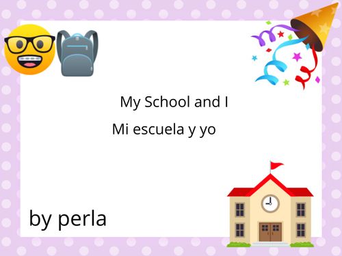 Book Creator | My School and I