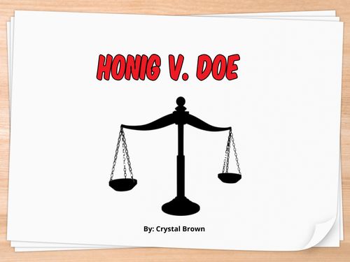Book Creator | Honig vs Doe