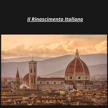 Book Creator | Il Rinascimento Italiano