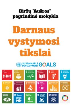 Book Creator | Darnaus vystymosi tikslai
