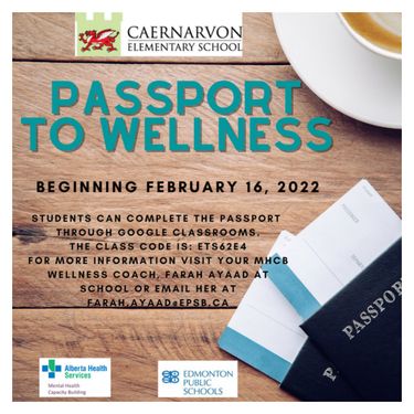 Book Creator | Caernarvon's Passport To Wellness