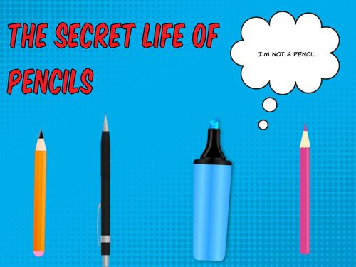 Book Creator | The Secret Life Of Pencils