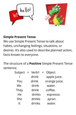 Book Creator | Simple Present Tense