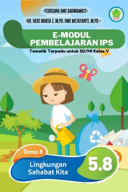 Book Creator | E-MODUL PEMBELAJARAN TEMATIK MUATAN IPS KELAS V TEMA 8