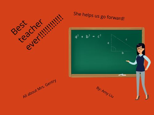 Book Creator | All About Mrs. Gentry