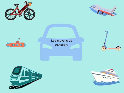 Book Creator | Les moyens de transport
