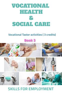 Book Creator | Vocational Health & Social Care - Book 3 (3 credits)