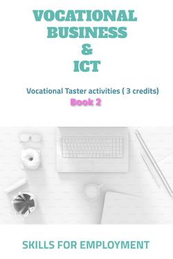 Book Creator | Vocational Business & ICT - Book 2 (3 credits)