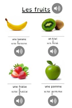 Book Creator | Les fruits