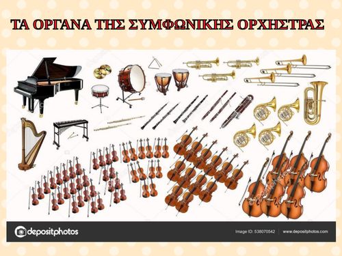 Book Creator | Τα όργανα της συμφωνικής ορχήστρας