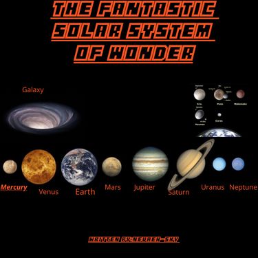 Book Creator | The Fantastic Solar System of Wonder