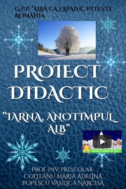 Book Creator | PROIECT DIDACTIC - Iarna, anotimpul alb