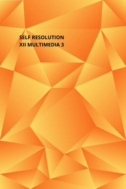 Book Creator | Self Resolution 12MM3