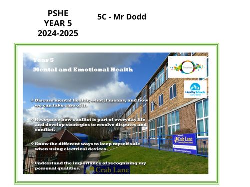 Book Creator | 5C PSHE 2024-2025