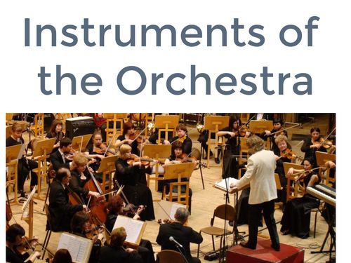 Book Creator | Instruments of the Orchestra