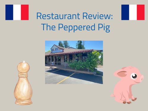 Book Creator | Peppered Pig Restaurant Review