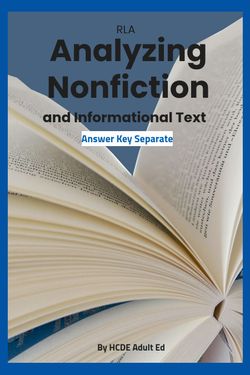 Book Creator | Analyzing Nonfiction and Informational Text