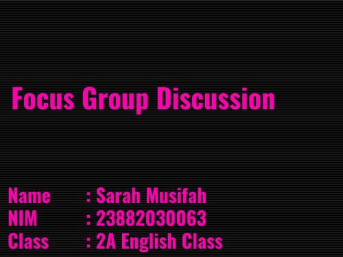 Book Creator | Focus group discussion