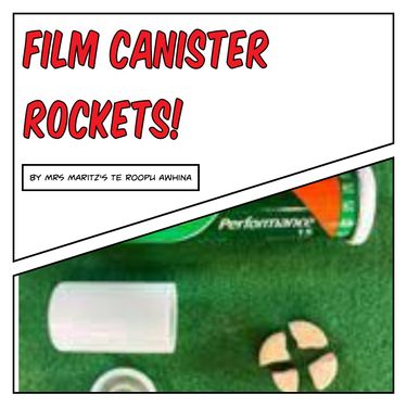 Book Creator | Film Canister Rocket
