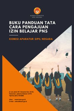 Book Creator | Buku Panduan dan Tata Cara Pengajuan Izin Belajar PNS di ...