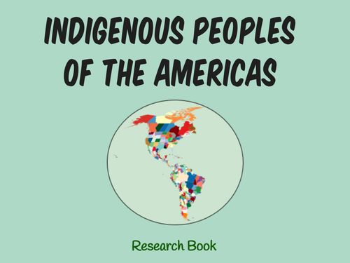 Book Creator | Indigenous Peoples of the Americas