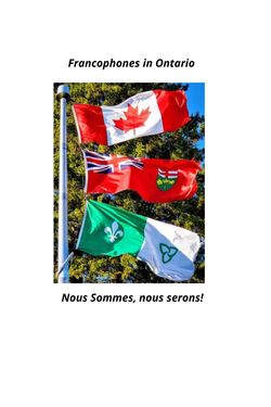 Book Creator | Francophones in Ontario