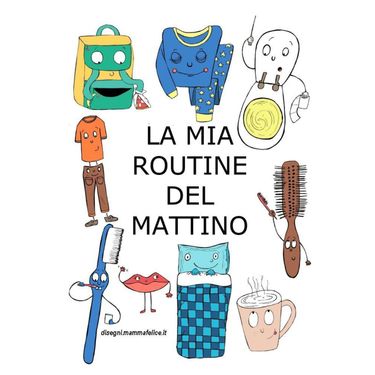 Book Creator | La mia routine del mattino