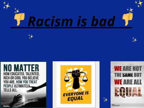 Book Creator | Racism is bad comic strip