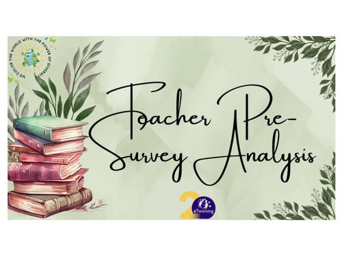 Book Creator | TEACHER PRE LİMİNARY SURVEY