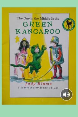 Book Creator | The One in the Middle is the Green Kangaroo (adapted ...