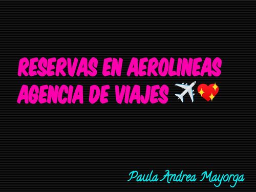 Book Creator | RESERVAS EN AEROLINEAS
