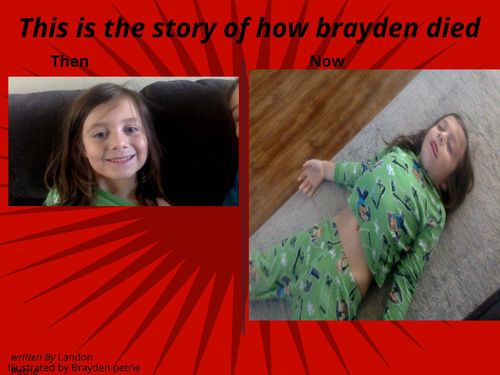 Book Creator | This is the story of how brayden died