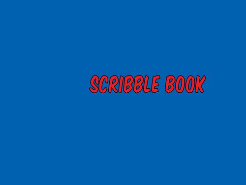 Book Creator | Scribble book