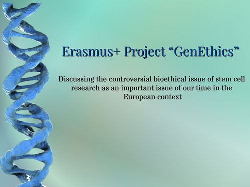 Book Creator | Discussing the controversial bioethical issue of stem ...