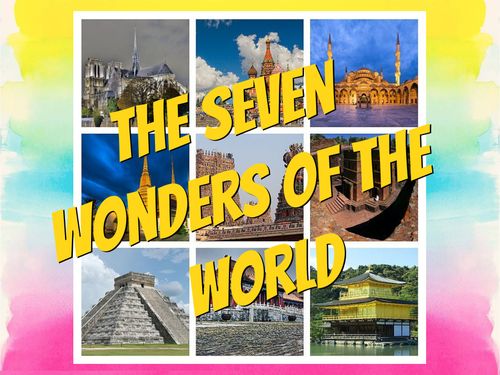 Book Creator | The Seven Wonders of the World