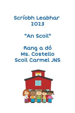 Book Creator | Scriobh Leabhar 1 Ms. Costello 2023
