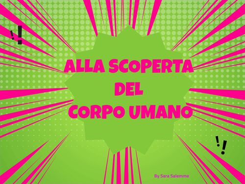 Book Creator | Scopriamo il nostro corpo