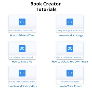 Book Creator | Tutorials